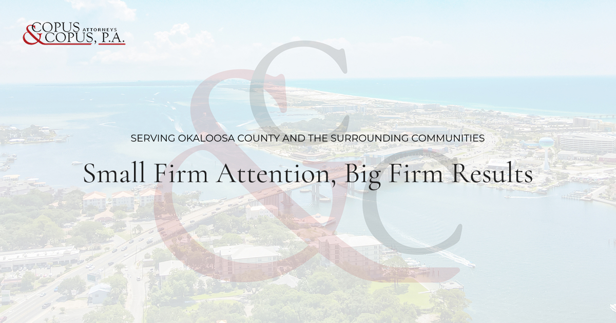 Fort Walton Beach Lawyers | Copus & Copus, P.A.